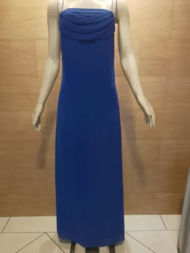 "vestidos de festa longo azul royal" - Roupas no Brasil