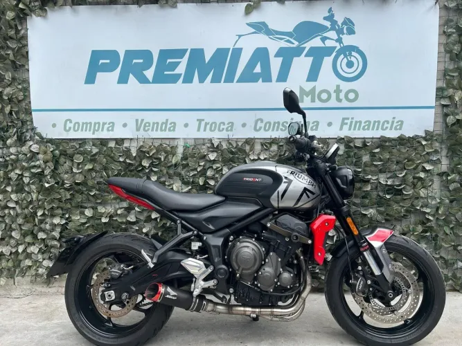 Motos Triumph Trident 660 no Brasil