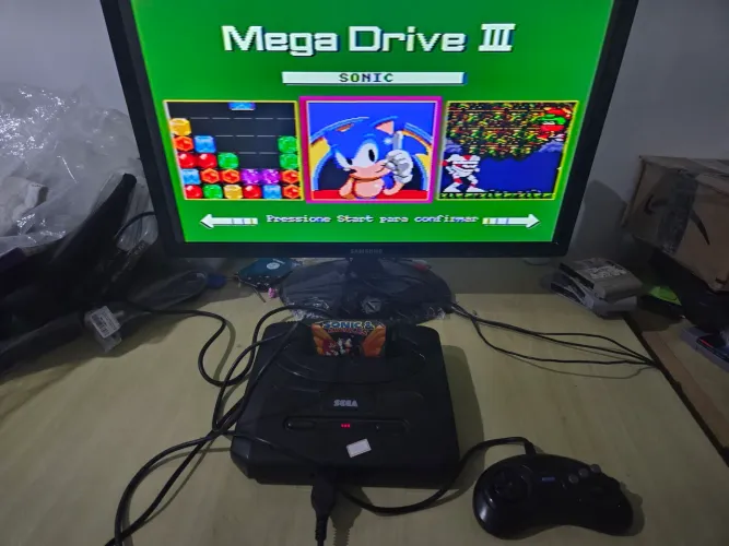 "mega drive 3" no Brasil