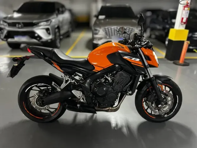Motos Honda CB 650f no Brasil