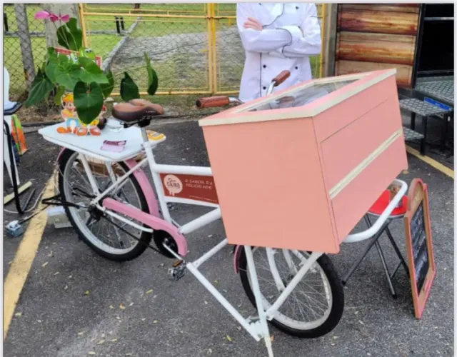 "food bike doces" - Trailers e carrinhos comerciais no Brasil