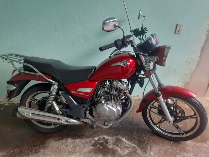 Motos Haojue Chopper Road 150 no Brasil