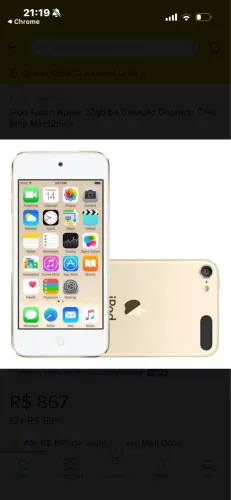 "ipod classico" no Brasil