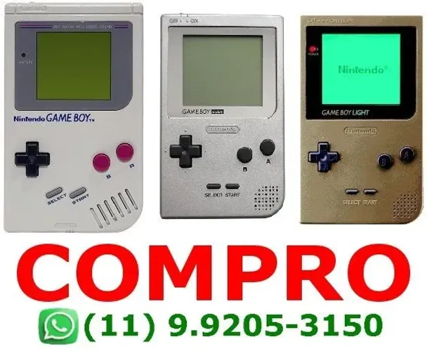"nintendo game boy original" - Consoles de Vídeo Game no Brasil