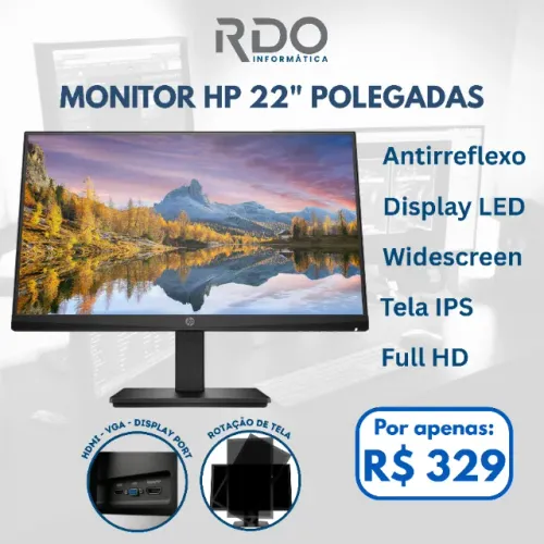 "monitores de 22 polegadas" - Monitores no Brasil