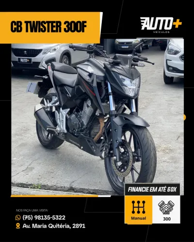 Motos Honda CB 300f Twister Flex 2024 no Brasil