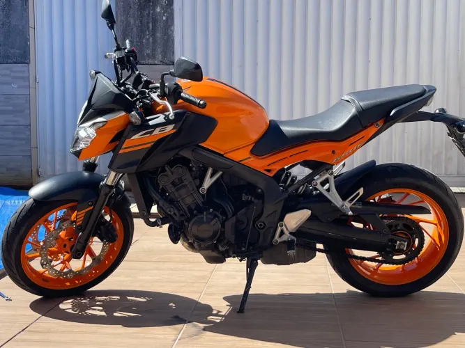 Motos Honda CB 650f no Brasil