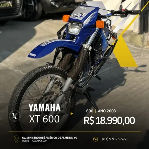 Motos Yamaha XT 600 E no Brasil