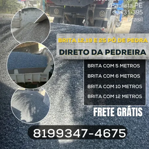 "po de brita" no Brasil