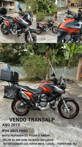 Motos Honda XL 700v Transalp no Brasil