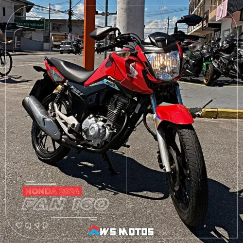 Motos Honda CG 160 FAN Flex 2024 no Brasil