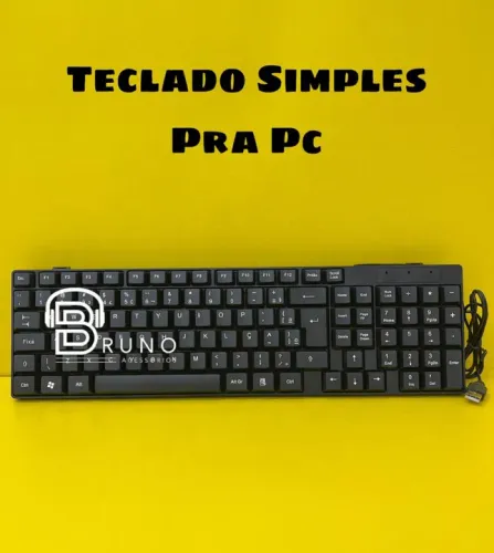 "teclado simples pc" no Brasil
