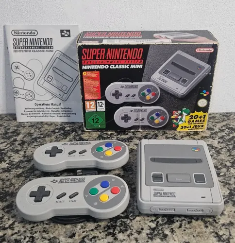 "super nintendo antigo" no Brasil