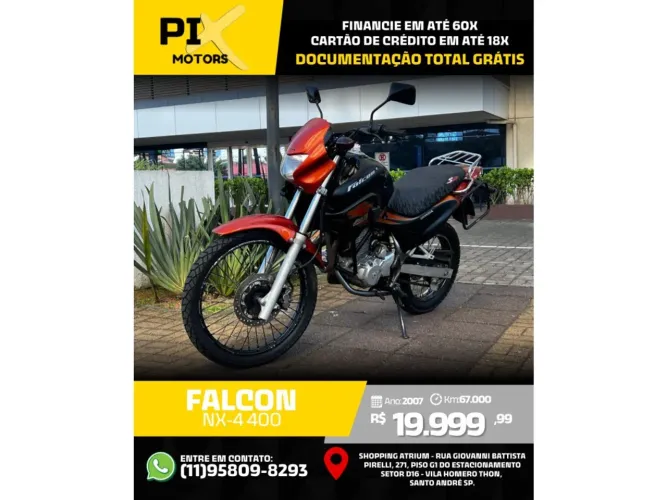 Motos Honda NX 4 Falcon 400 em São Paulo e região, SP