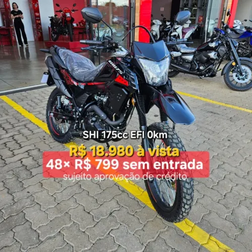 Motos Shineray SHI 175 S EFI no Brasil