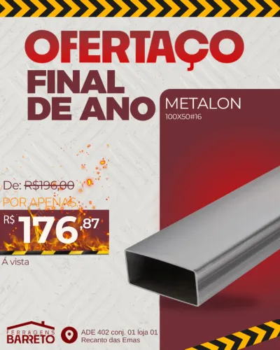 "metalon 30x20" no Brasil