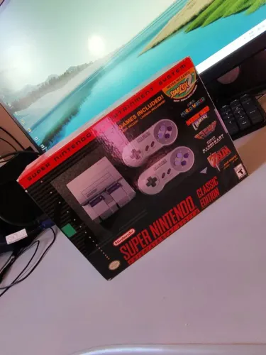 "super nintendo original" no Brasil