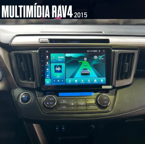 "multimidia rav4" - Peças para carros, vans e utilitários no Brasil