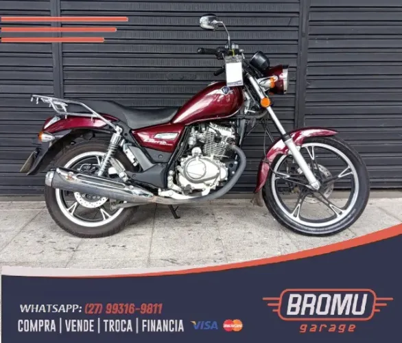 Motos Haojue Chopper Road 150 no Brasil