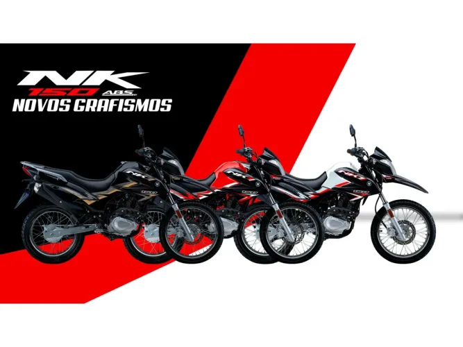 Motos Haojue NK 150 no Brasil