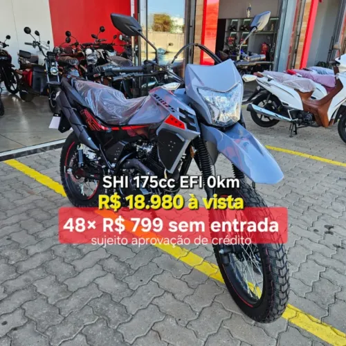 Motos Shineray SHI 175 S EFI no Brasil