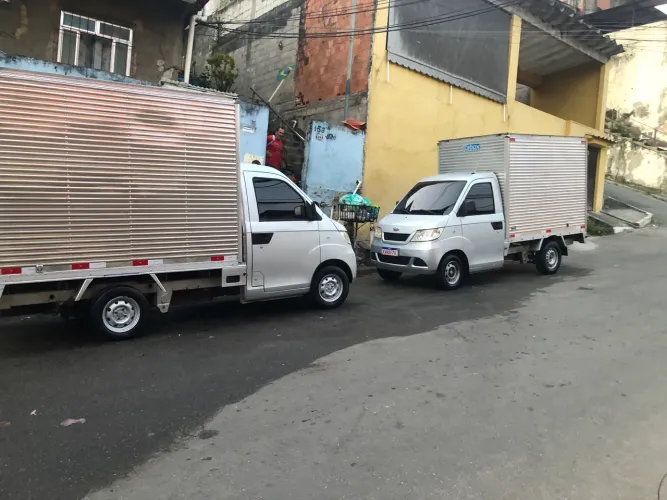 Caminhões no Rio de Janeiro