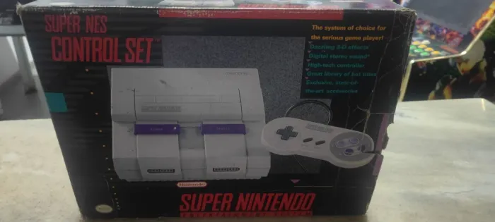 "super nintendo original" no Brasil