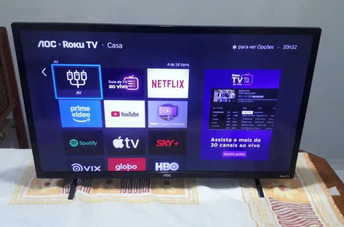 32 polegadas em Curitiba e região, PR