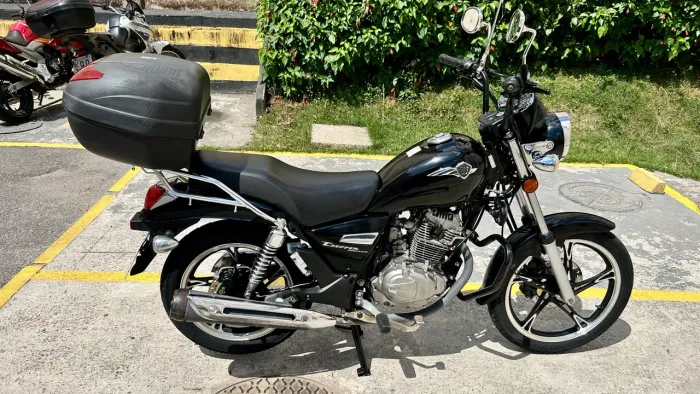 Motos Haojue Chopper Road 150 no Brasil