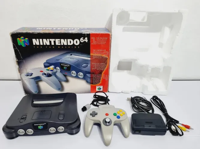 "nintendo 64" no Brasil