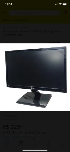 "lg flatron 22" no Brasil