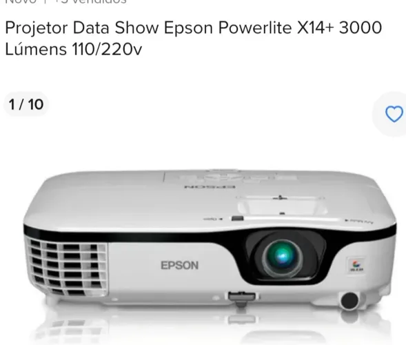 "projetor data show epson" - Projetores e Telas de Projeção no Brasil