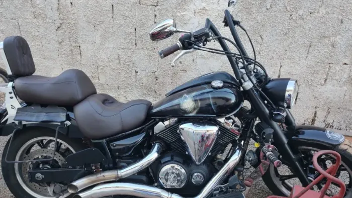 Motos Yamaha XVS 950 Midnight Star no Brasil