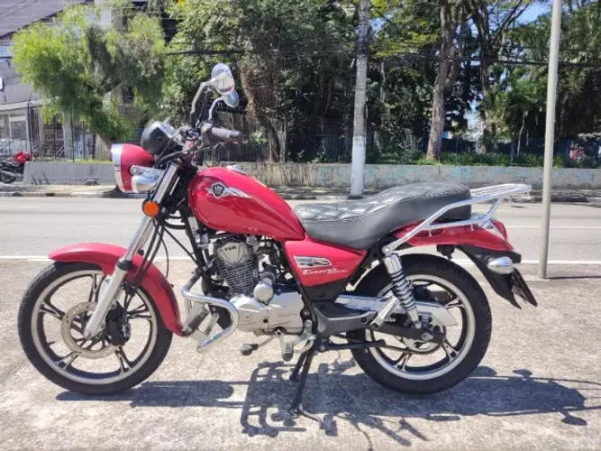 Motos Haojue Chopper Road 150 no Brasil
