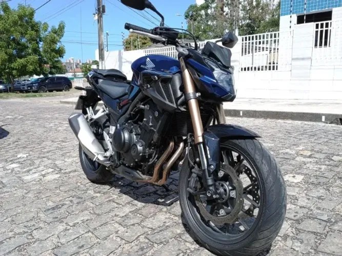 Motos Honda CB 500f 2025 no Brasil