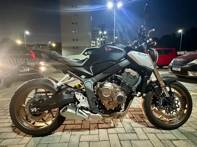 Motos Honda CB 650r no Brasil