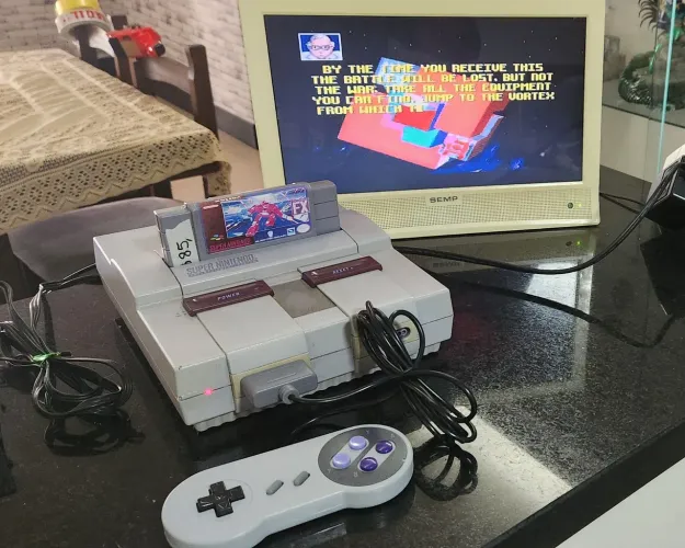 "super nintendo antigo" no Brasil