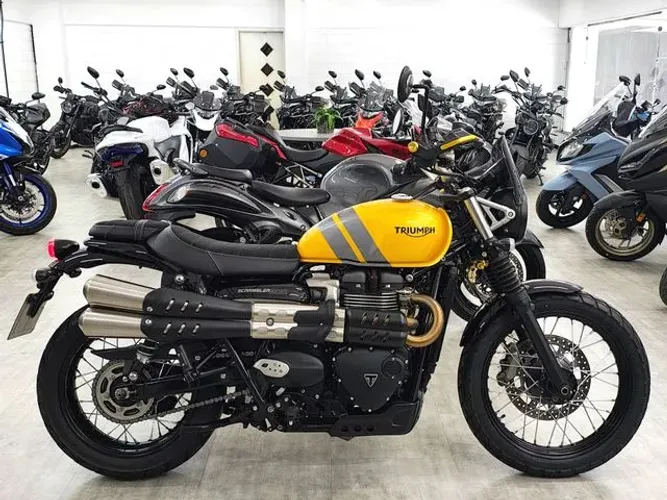 Motos Triumph Scrambler 900cc no Brasil