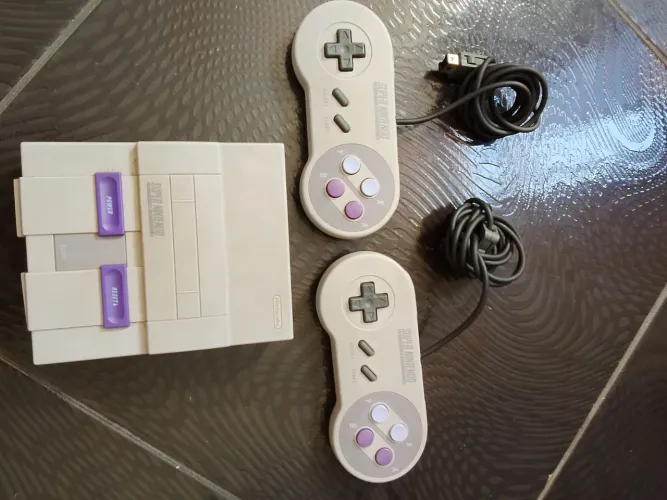 "super nintendo antigo" no Brasil