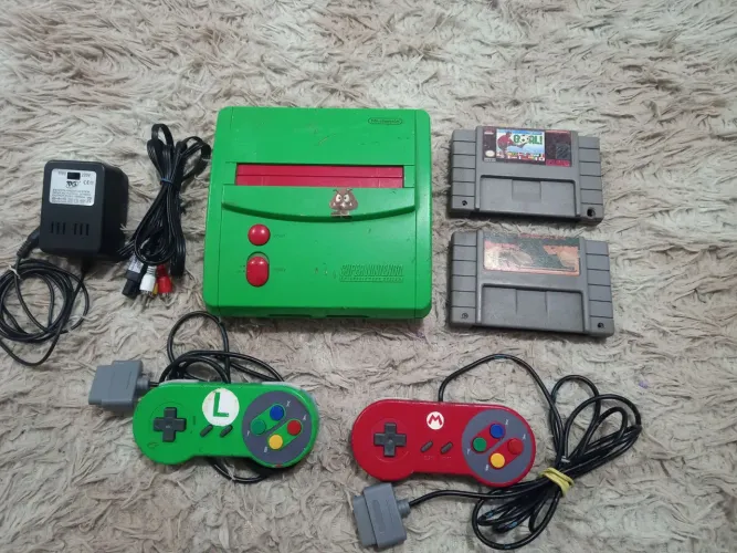 "super nintendo antigo" no Brasil