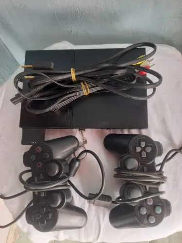 "controles de ps2 original" - Consoles de Vídeo Game no Brasil