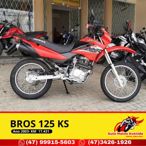 Motos Honda NXR 125 Bros KS no Brasil