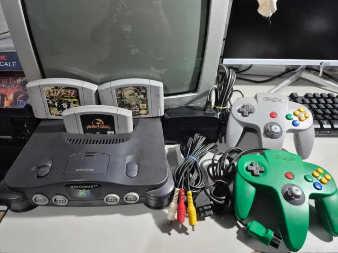 "nintendo 64" no Brasil