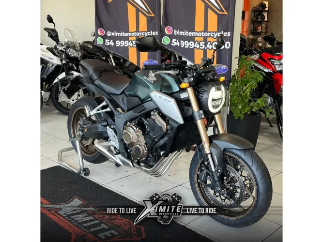 Motos Honda CB 650r no Brasil