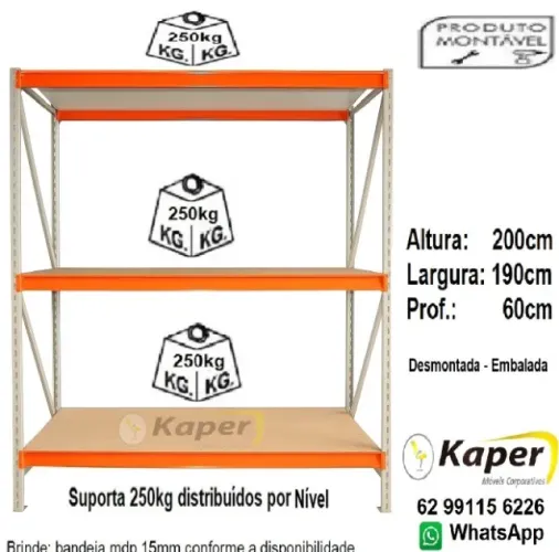 "prateleira porta palete" no Brasil