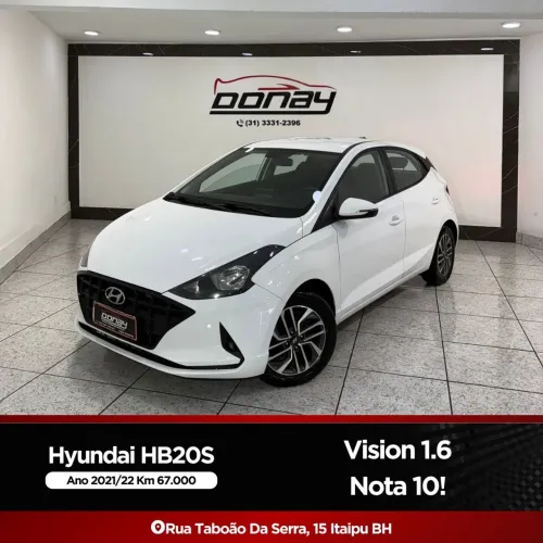 Hyundai HB20 Vision 1.6 Flex 16V MEC Usados e Novos - Ibirité, Grande ...