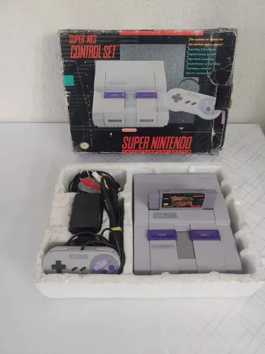 "super nintendo original" no Brasil