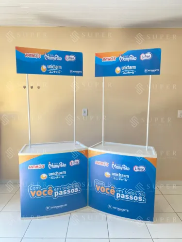 "balcao stand" no Brasil