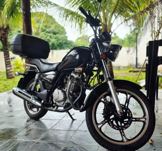 Motos Haojue Chopper Road 150 no Brasil