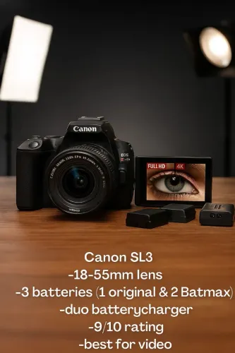 "canon sl3" - Câmeras e Filmadoras no Brasil